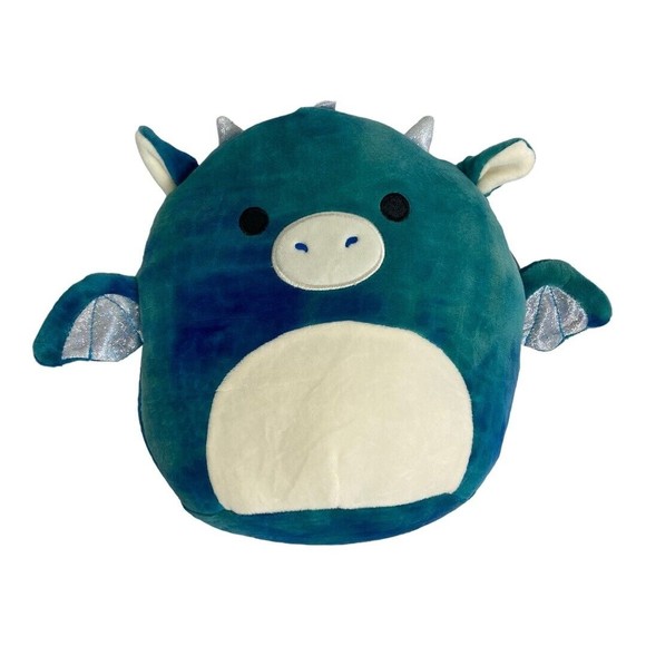 Squishmallows | Toys | Squishmallow 8 Dominic The Dragon Kellytoy With ...
